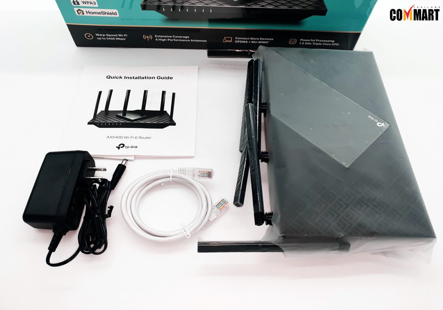 รีวิว : TP-Link Archer AX73 สเปกแรง ดีไซน์เท่ พร้อมสตรีมมิ่งวีดีโอ 8K