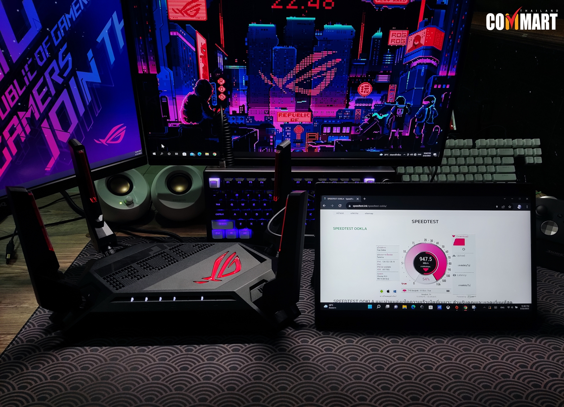 รีวิว : ASUS ROG Rapture GT-AX6000 เด่นทั้งฟีเจอร์และดีไซน์