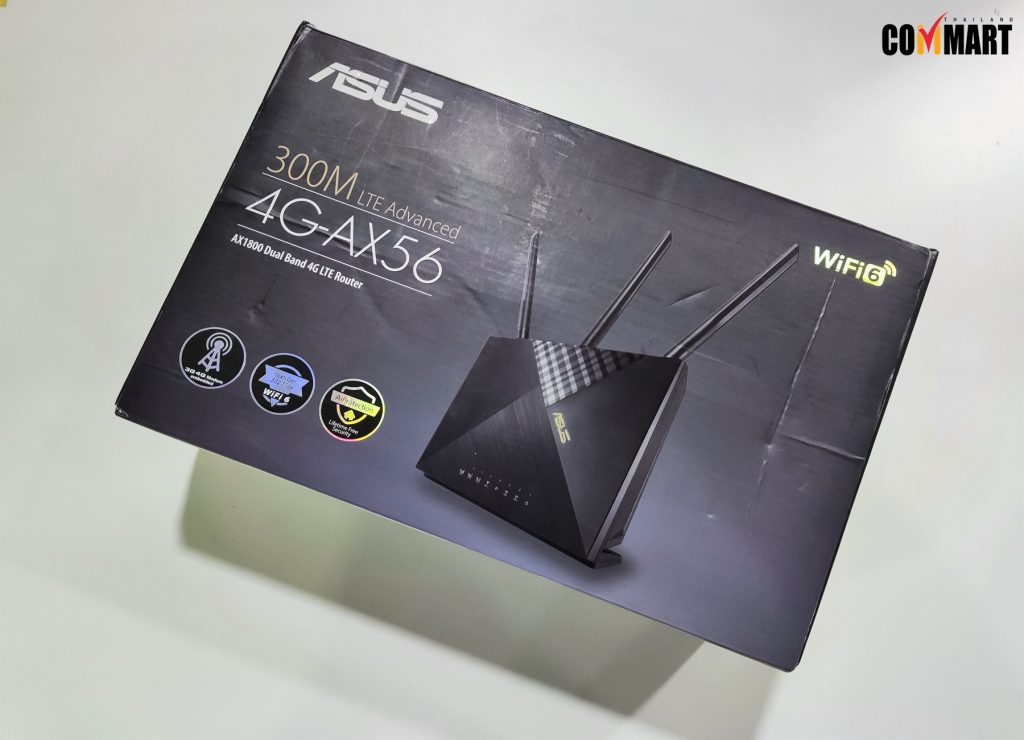 รีวิว : ASUS 4G-AX56 เราเตอร์ LTE พร้อม Wi-Fi 6 ใช้เสถียรทุกที่