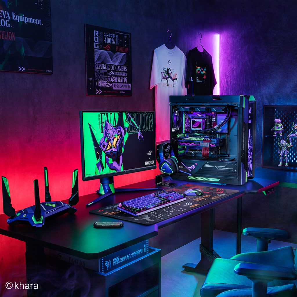 รีวิว : ROG x EVANGELION ธีมหุ่น EVA-01 ยกชุด ที่สุดของการคอลแลปส์