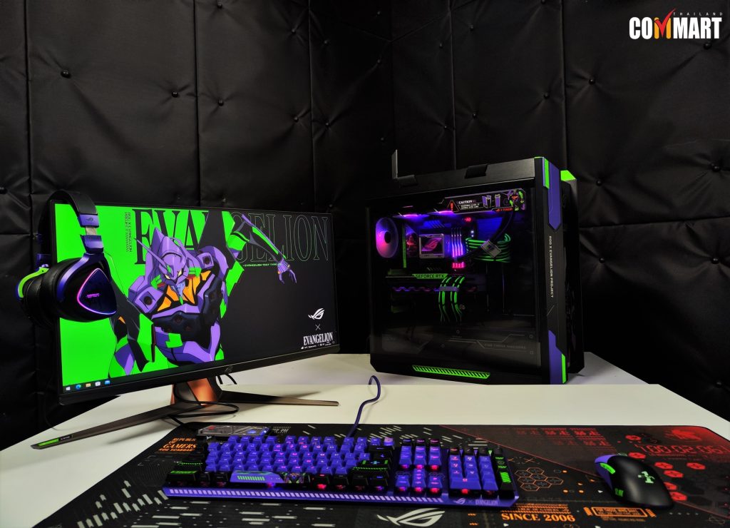 รีวิว : ROG x EVANGELION ธีมหุ่น EVA-01 ยกชุด ที่สุดของการคอลแลปส์