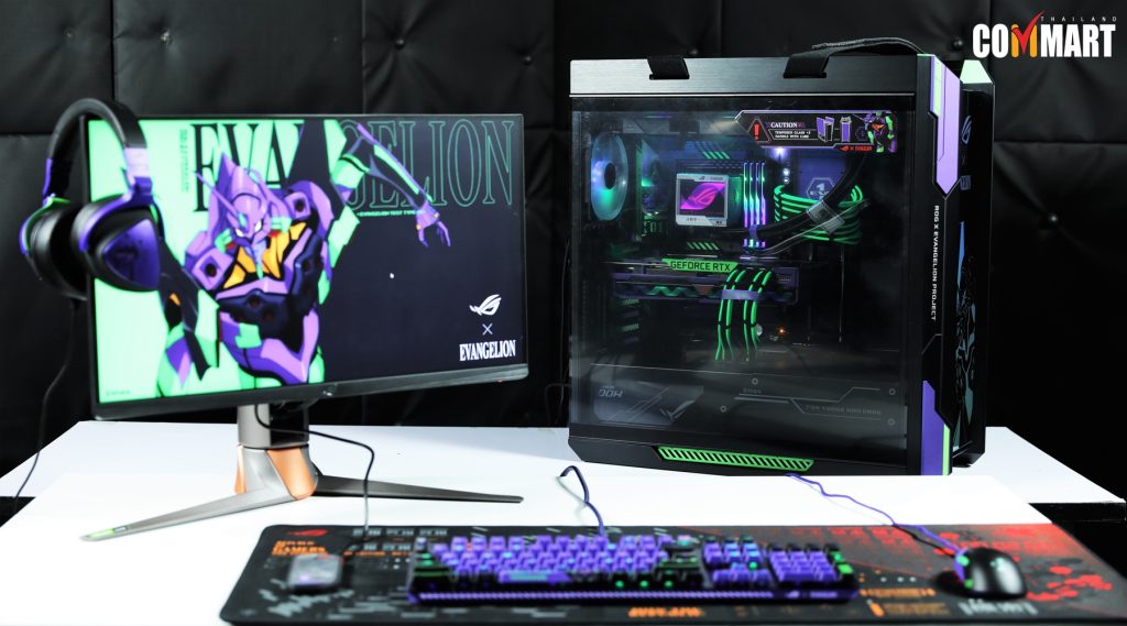 รีวิว : ROG x EVANGELION ธีมหุ่น EVA-01 ยกชุด ที่สุดของการคอลแลปส์