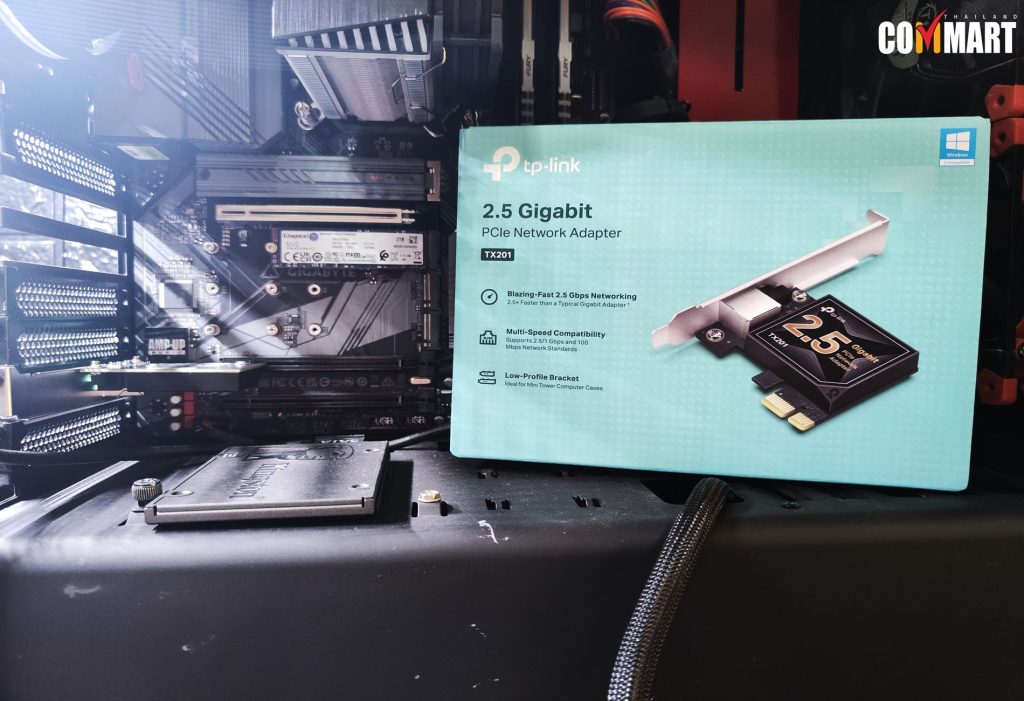 รีวิว : TP-Link TX201 การ์ดแลนขั้นเทพ 2.5 Gbps เร็วแรงไม่สะดุด