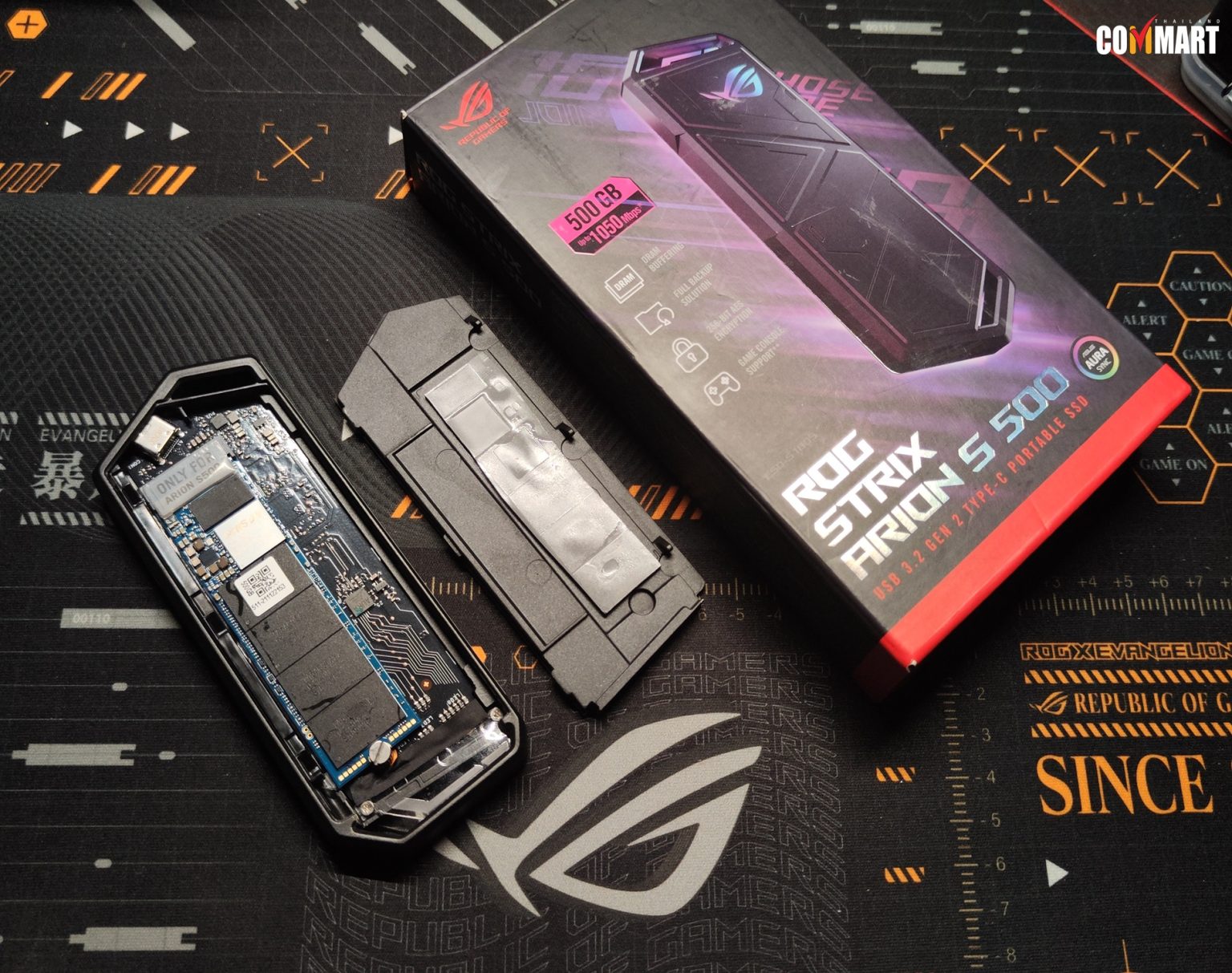 รีวิว : ASUS SSD Enclosure แปลง M.2 เป็นพกพา ทั้งถึกทั้งเสถียร