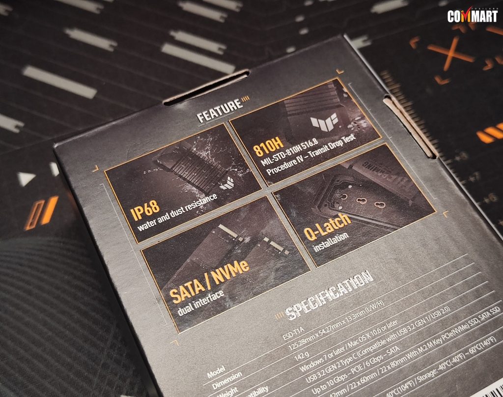 รีวิว : ASUS SSD Enclosure แปลง M.2 เป็นพกพา ทั้งถึกทั้งเสถียร