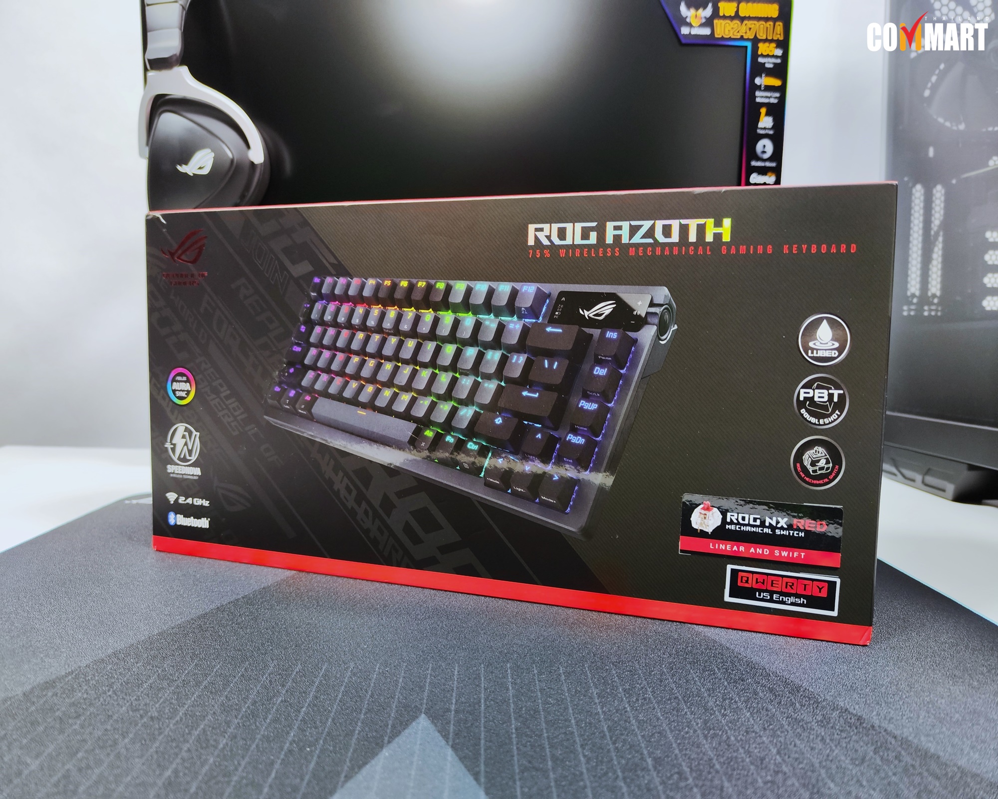 รีวิว : ASUS ROG รวมชุดเกมมิ่งเกียร์ เอาใจสาย FPS และ Custom