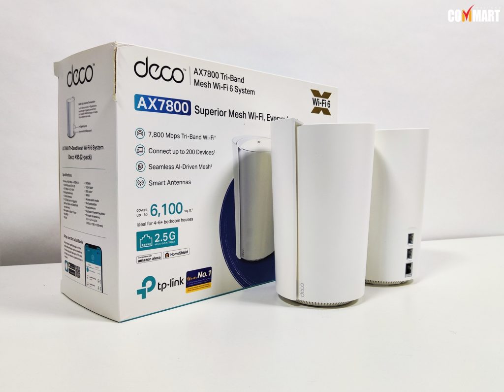 รีวิว : Deco X95 AX7800 กล่องเดียวจบ ให้ Wi-Fi แรงทุกที่