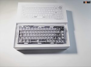 รีวิว : AULA F68 คีย์บอร์ดสีใส ไร้สาย มาพร้อมไฟ RGB