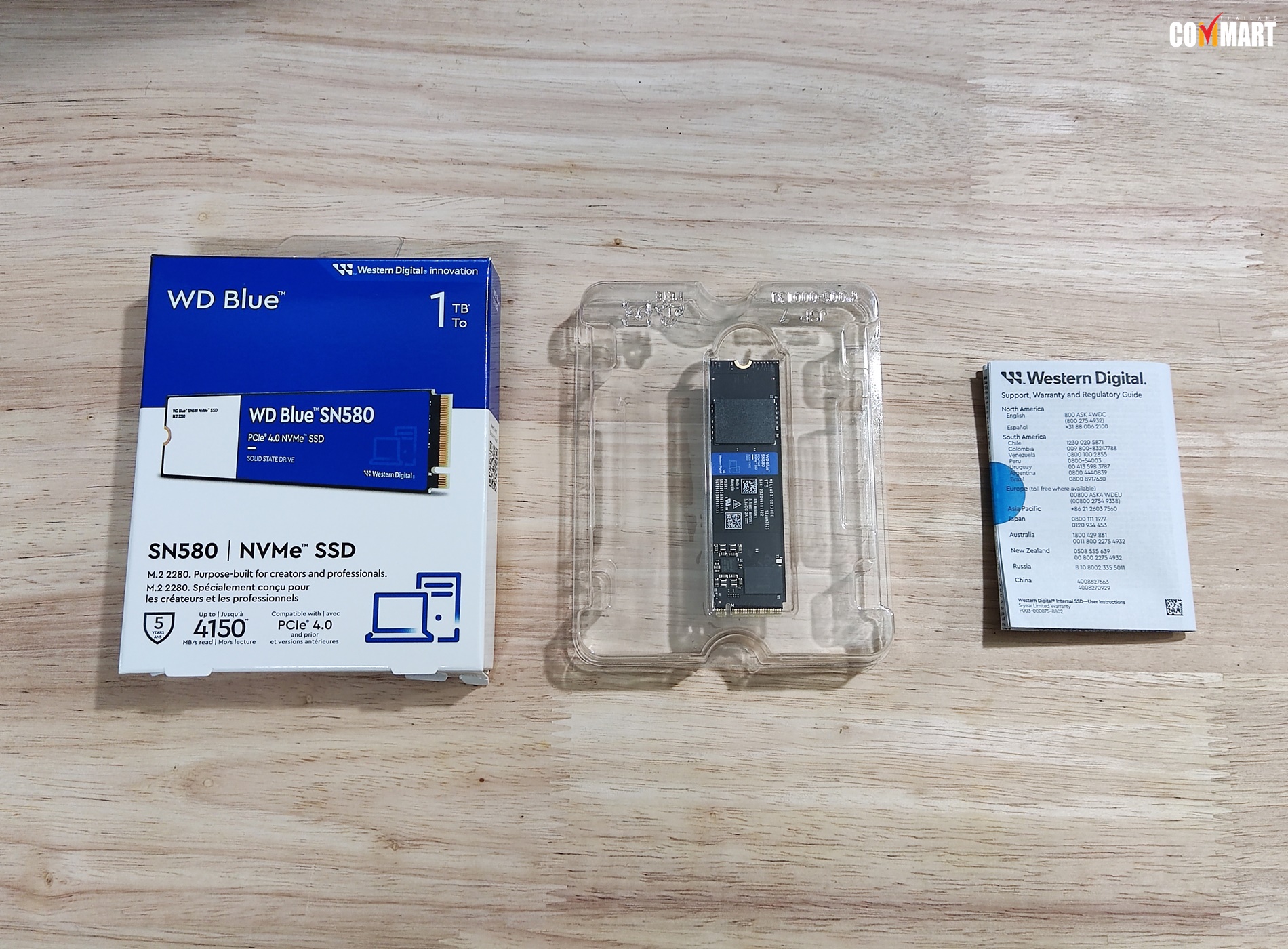 รีวิว : WD Blue SN580 1TB ความจุสูง อ่านเขียนเร็ว ในงบไม่เกิน 3 พัน
