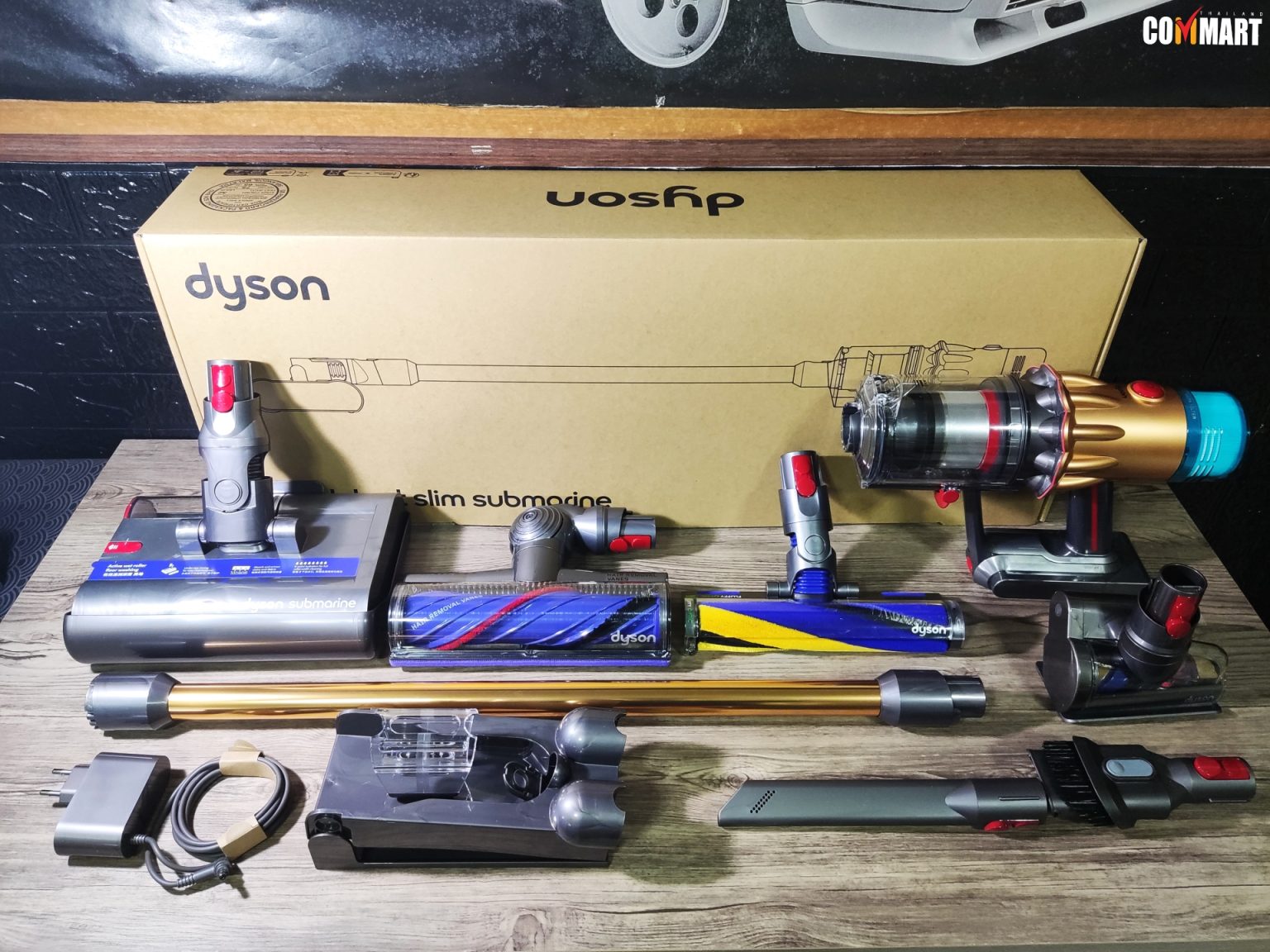 รีวิว : Dyson V12s Slim Submarine ดูดฝุ่นถูพื้น ครบจบในตัวเดียว