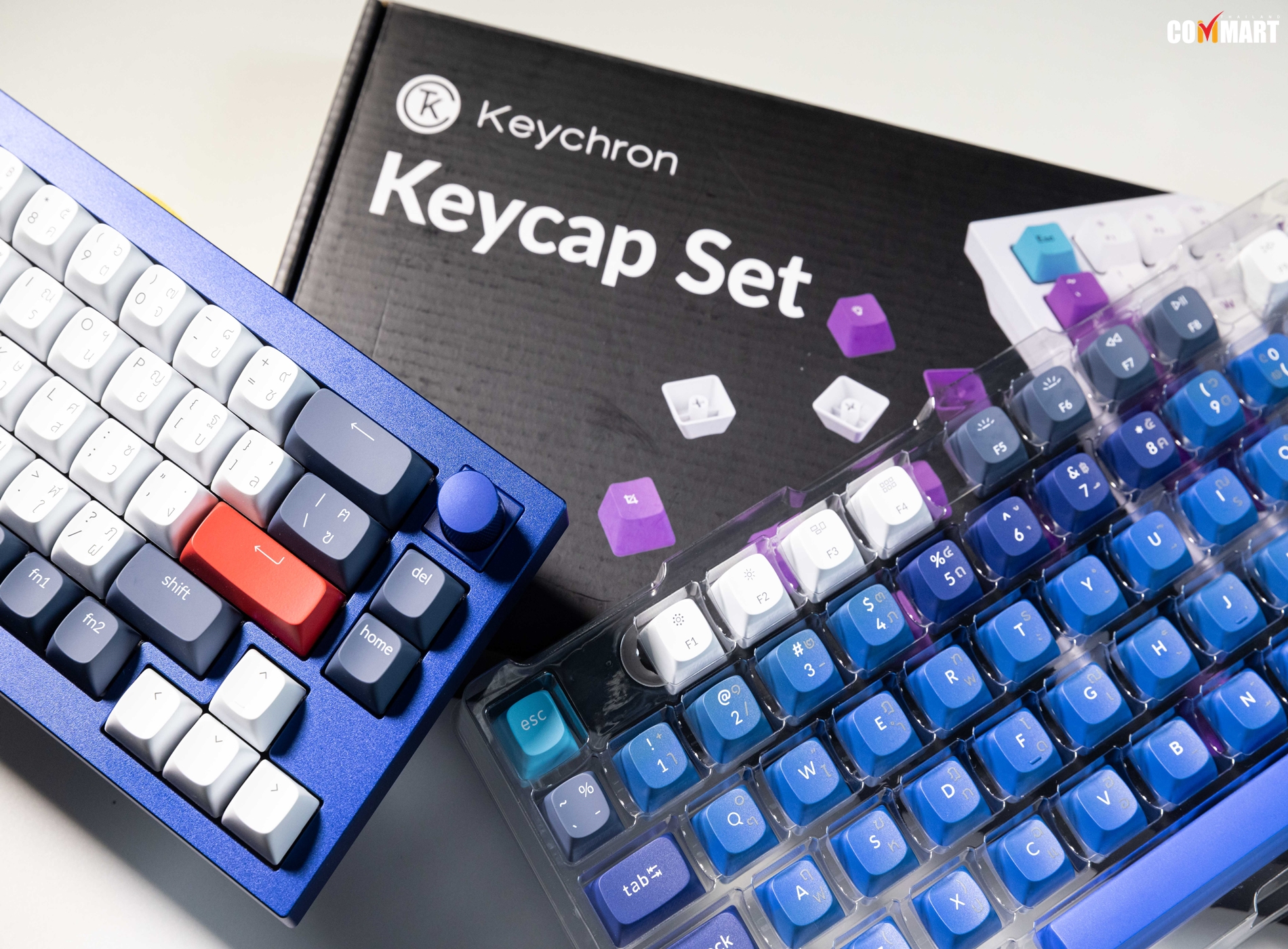 แกะกล่อง Keychron Q2 คีย์บอร์ด Custom มากับคีย์แคปดีไซน์ใหม่
