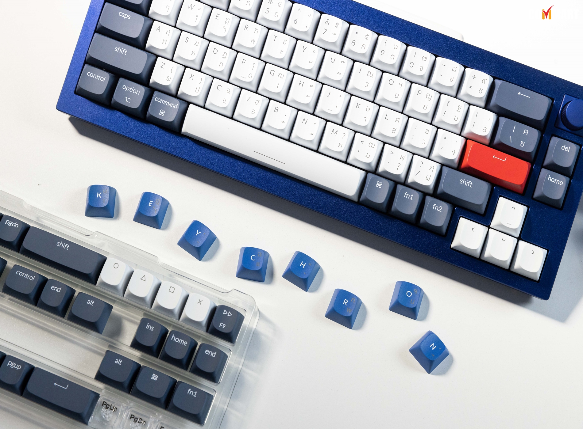 แกะกล่อง Keychron Q2 คีย์บอร์ด Custom มากับคีย์แคปดีไซน์ใหม่